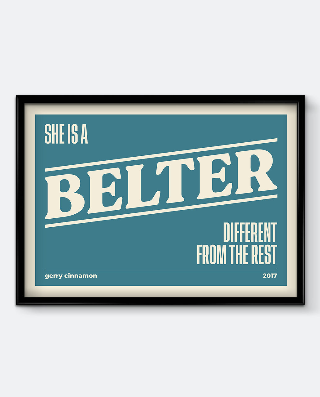 Belter Art Print – Wallberry